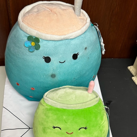 Kellytoy | Toys | Squishmallow Sevda Boba Drink And Jakarria The Boba ...